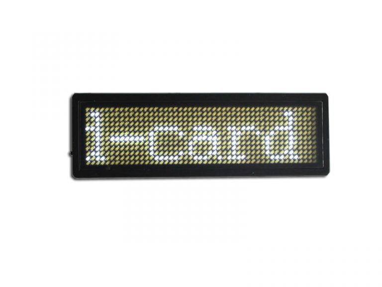 LED business card White – LED-CARD Shopping