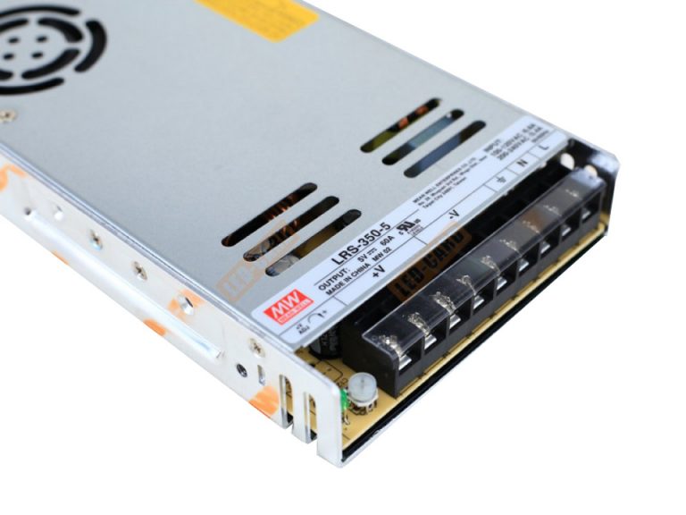 MEANWell LRS-350-5 Power supplier – LED-CARD Shopping