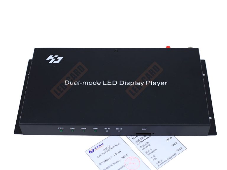 Huidu HD-A4 Dual-model LED Display Player – LED-CARD Shopping