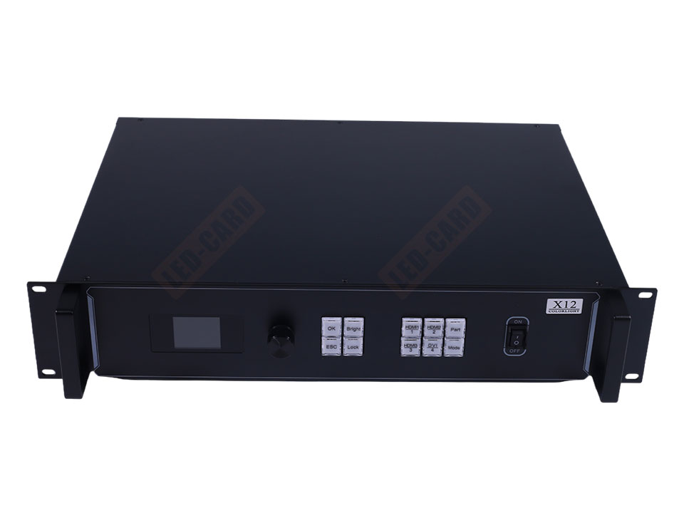 Colorlight X12 LED Videoprocessor – LED-CARD Shopping