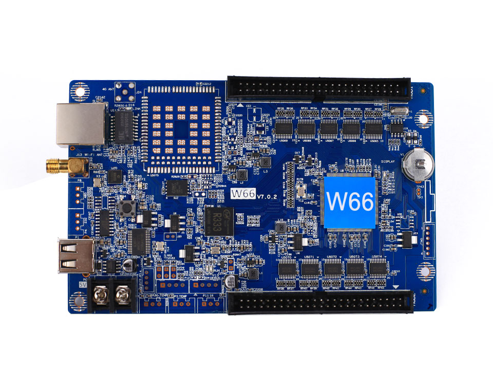 Huidu HD-W66 Single-dual Color Controller – LED-CARD Shopping